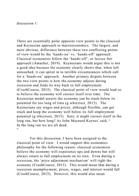 Position paper economics | PDF