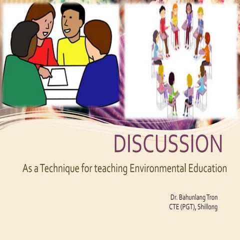 DISCUSSION BASED LEARNING | PPT