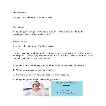 DiscussionLength Minimum of 400 wordsQuestionWhy d.docx