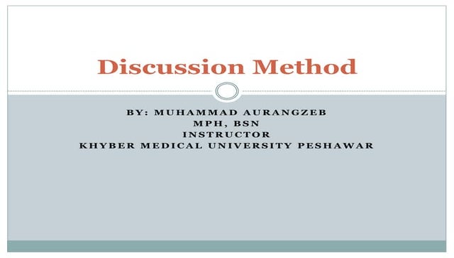 discussion-method-ppt