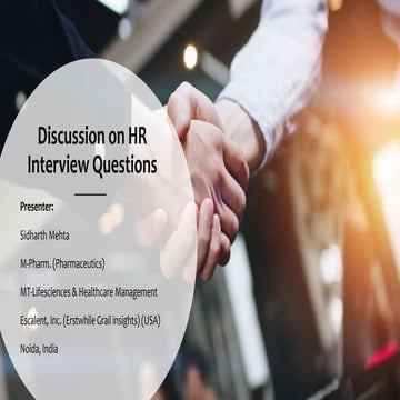 Discussion on HR Interview Questions.pptx