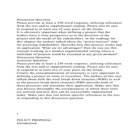 Discussion QuestionPlease provide at least a 250-word response,.docx
