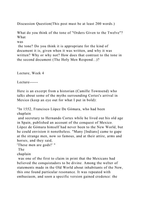 Discussion Board Question 3 When speaking of ideology during this p.docx