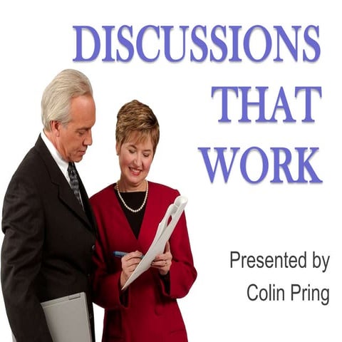 Discussions that work | PPT