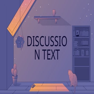 DISCUSSION TEXT IS ONE KIND OF TEXT IN ENGLISH FOR XII GRADE | PPT