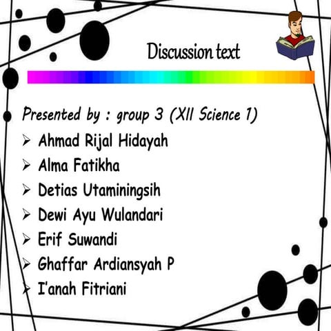 Discussion text | PPTX