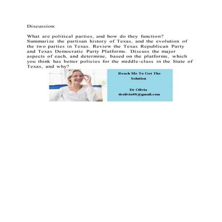 DiscussionWhat are political parties, and how do they function | DOCX