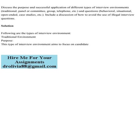 Discuss the purpose and successful application of different types of.pdf