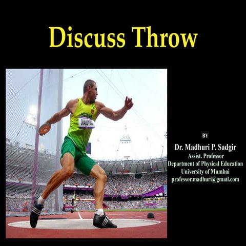 Discuss throw by dr. madhuri sadgir | PDF