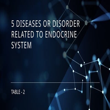 Disease and Disorder Related to Endocrine System.pptx