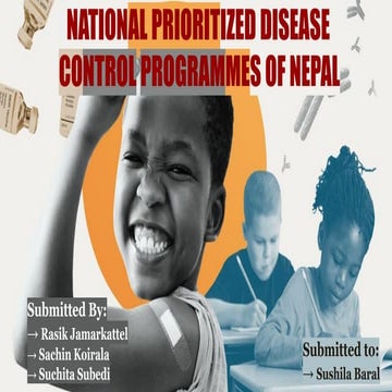 National Prioritized Disease Control Programs of Nepal | PDF
