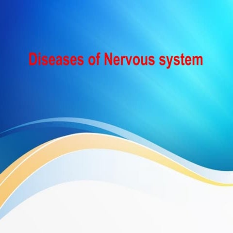 Diseases of Nervous system EncephCEREBROVASCULAR DISEASESalitis | PPT