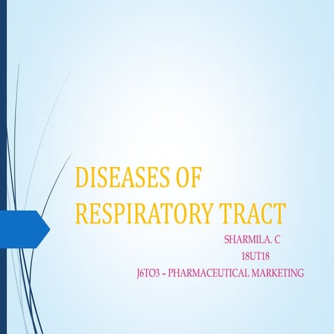 respiratory diseases ppt | PPT