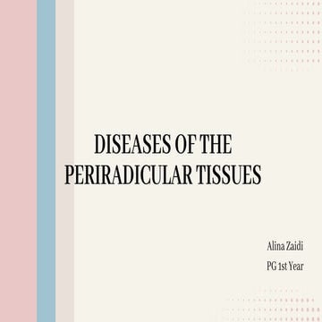 Diseases of the PERIRADICLAR TISSUES.pdf