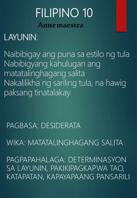 TULA NG PILIPINAS_Elehiya Para kay Ram [Autosaved].pptx
