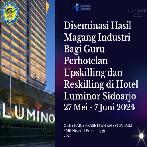 Diseminasi harpras Luminor 2024 harpras 85 | PPT