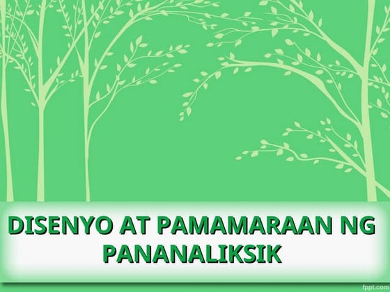 Kahalagahan At Kahulugan Ng Pananaliksik Ppt