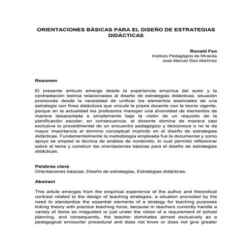Diseño de estrategias didácticas cosdac | PDF