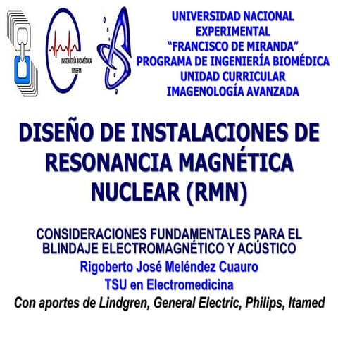 Componentes de un equipo de resonancia magnética | DOCX