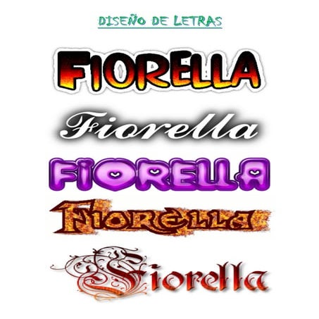 Diseño de letra1 | PDF