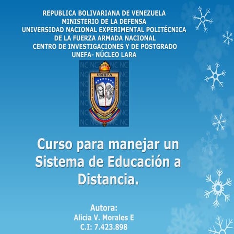 Proyecto - Educacion a distancia | PPSX