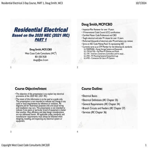 Diseño eléctrico residencial basado NEC 2020 | PDF