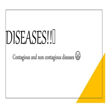 Types of diseases | PPTX