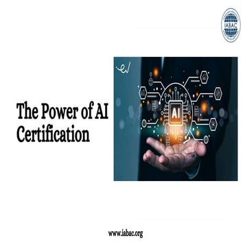 AI & ML Professional Certification | IABAC | PDF