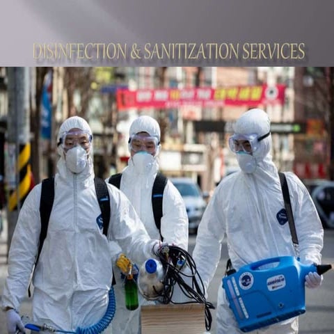 Disinfection & sanitization services | PPT