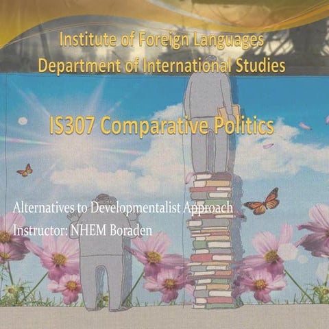 Dis is307 alternatives to developmentalist approach corporatism and ...