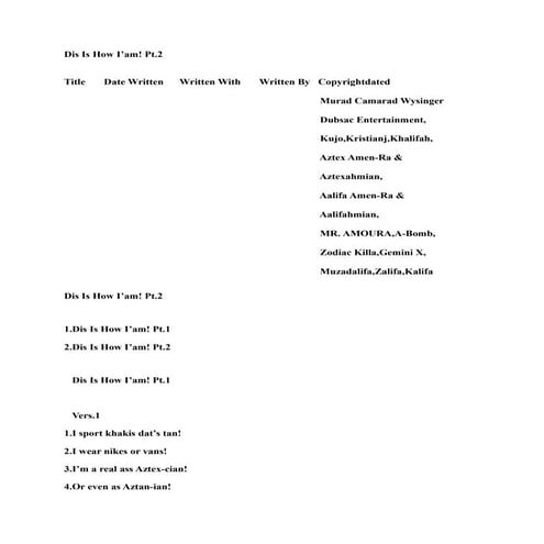 Dis is how i'am.pt.6 | DOC