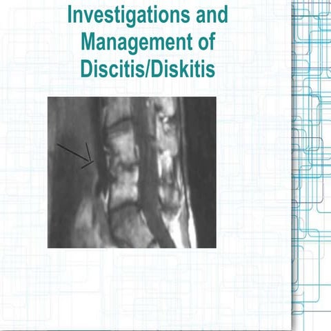 Diskitis | PPT