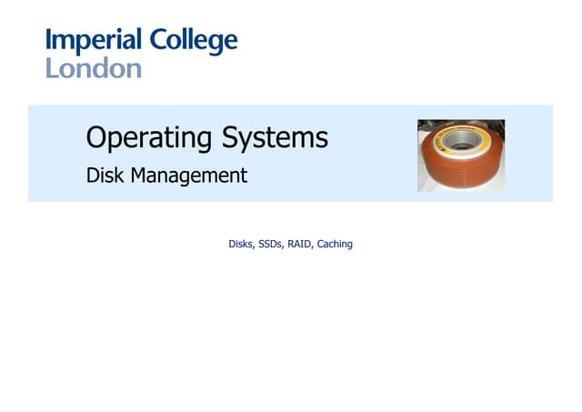 Operating System File Management disk_management.pdf Operating System File Management disk_management.pdf