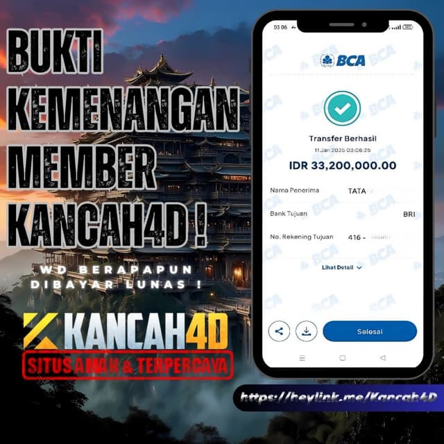 BUKTI JP MEMBER KANCAH4D TANPA BASA-BASI LANGSUNG DIKASIH ! | PDF
