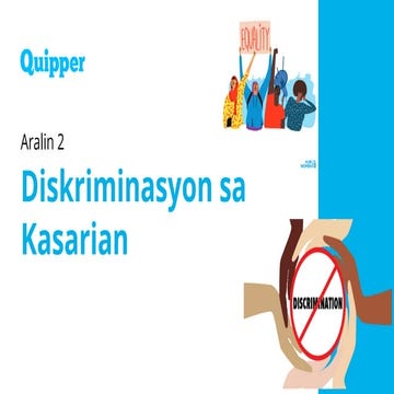 Diskriminasyon at Karahasan.pptx