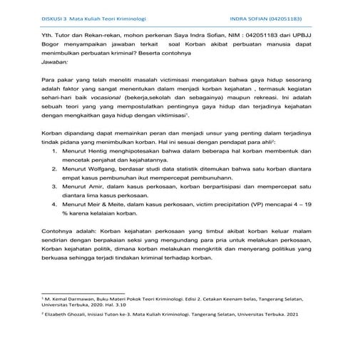 Diskusi 3 Teori Kriminologi 4302 Indra Sofian 042051183 - Copy.pdf