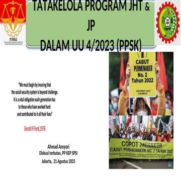 DISKUSI PP SP KEP SPSI JHT JP UU PPSK.ppt