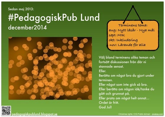 Pedagogisk pub nov 14 frågor | PPT