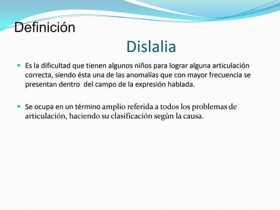 Causas de la dislalia | PPTX | Ear, Nose and Throat Conditions ...