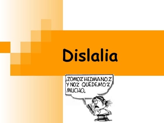 Causas de la dislalia | PPT