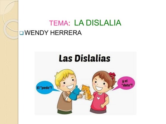 Causas de la dislalia | PPTX | Ear, Nose and Throat Conditions ...