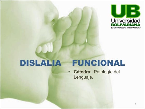 Causas de la dislalia | PPT