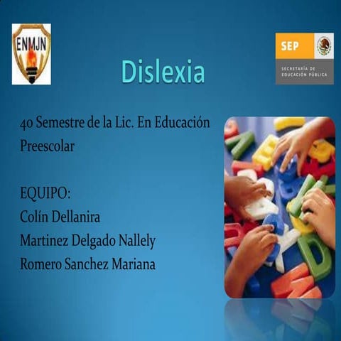 Estrategias de apoyo a la dislexia | PPTX