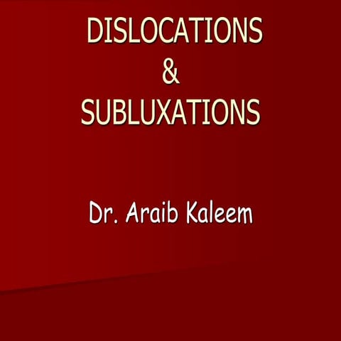 dislocation and subluxation 3.ppt