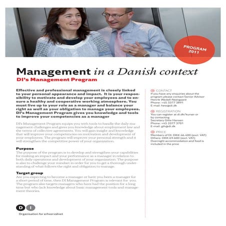 DI's Management Program | PDF