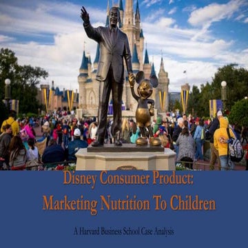 Disney consumer products | PPTX
