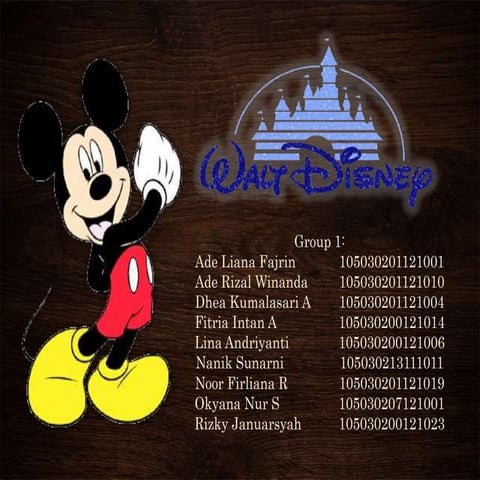 walt disney | PPTX