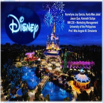 Disney Marketing | PPTX