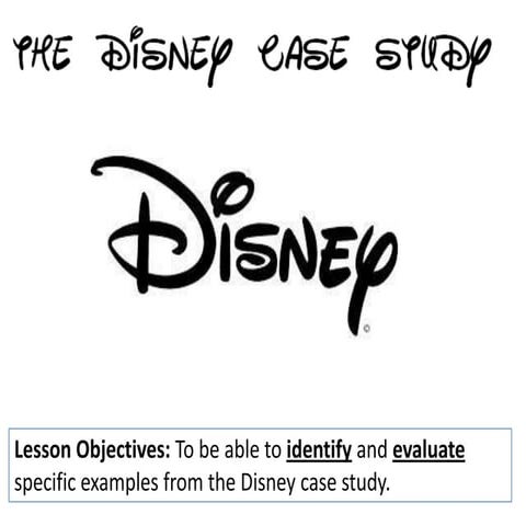 Disney case study | PPTX