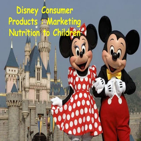 Disney consumer products | PPTX